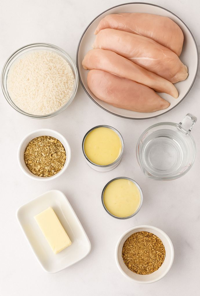 Forgotten Chicken and Rice Recipe - Anywhere Recipes