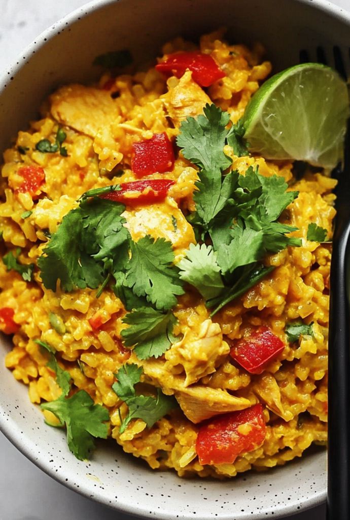 Curry Chicken and Rice Recipe - Anywhere Recipes