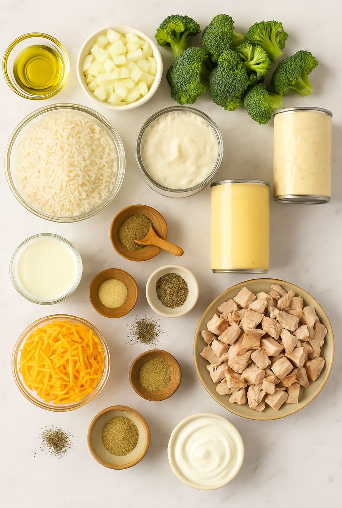 Turkey Rice Broccoli Casserole - Anywhere Recipes