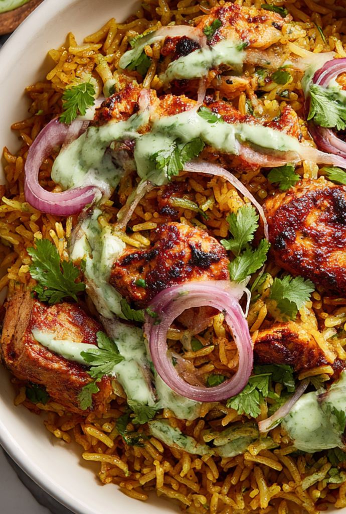 Tandoori Chicken and Rice - Anywhere Recipes